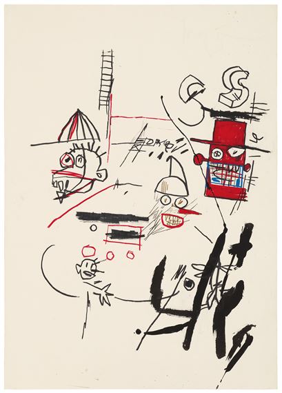 Jean-Michel Basquiat | Humidity (1982) | MutualArt