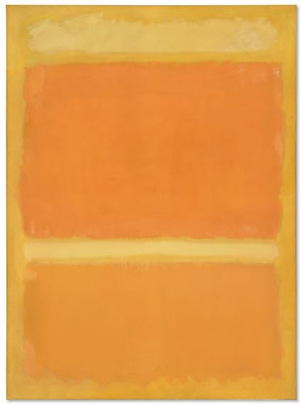 Mark Rothko | Untitled (Yellow, Orange, Yellow, Light Orange) (1955 ...
