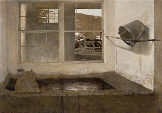 Andrew Wyeth | WINTER CORN FIELDS (1942) | MutualArt