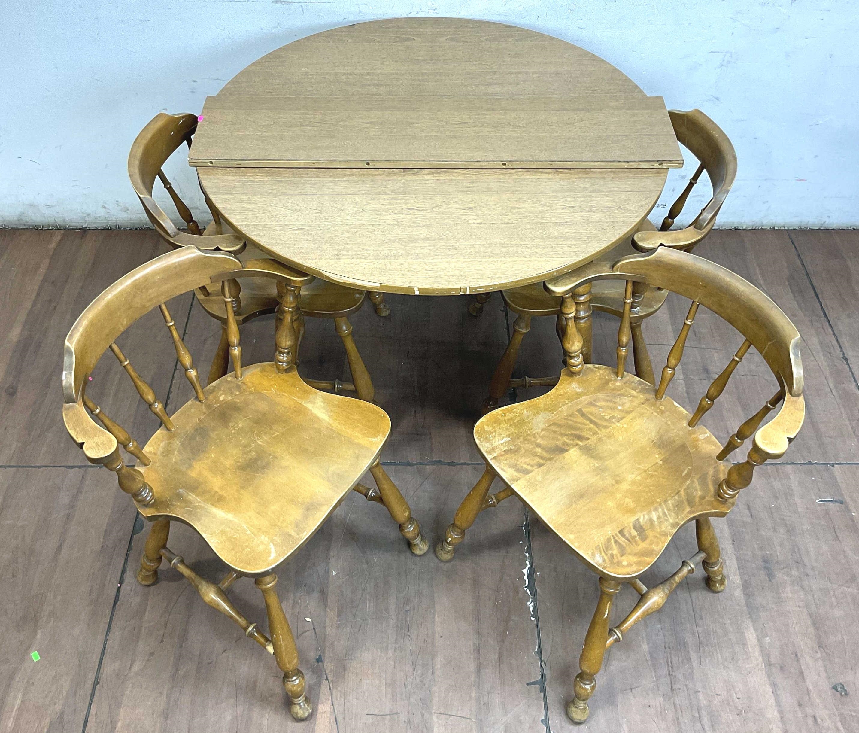 Ethan Allen | Ethan Allen Americana Dining Table W/ Chairs | MutualArt
