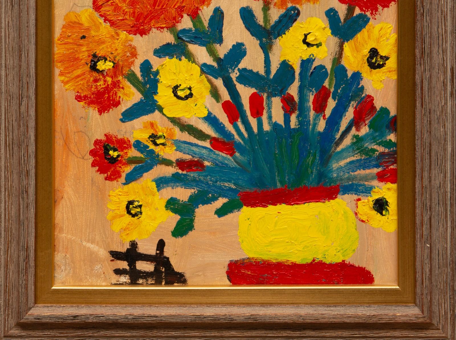 Clementine Hunter | Zinnias | MutualArt