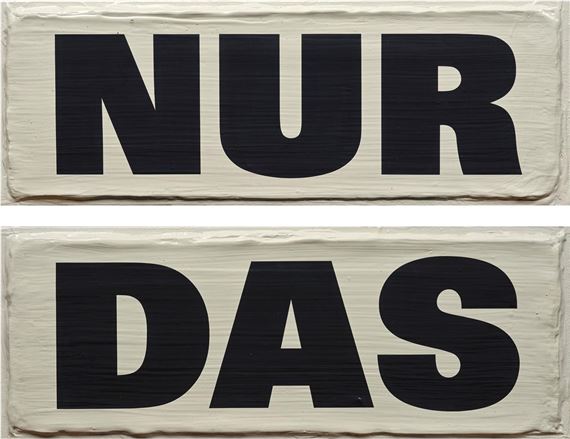 Rémy Zaugg | Nur/Das (1990 - 1997) | MutualArt