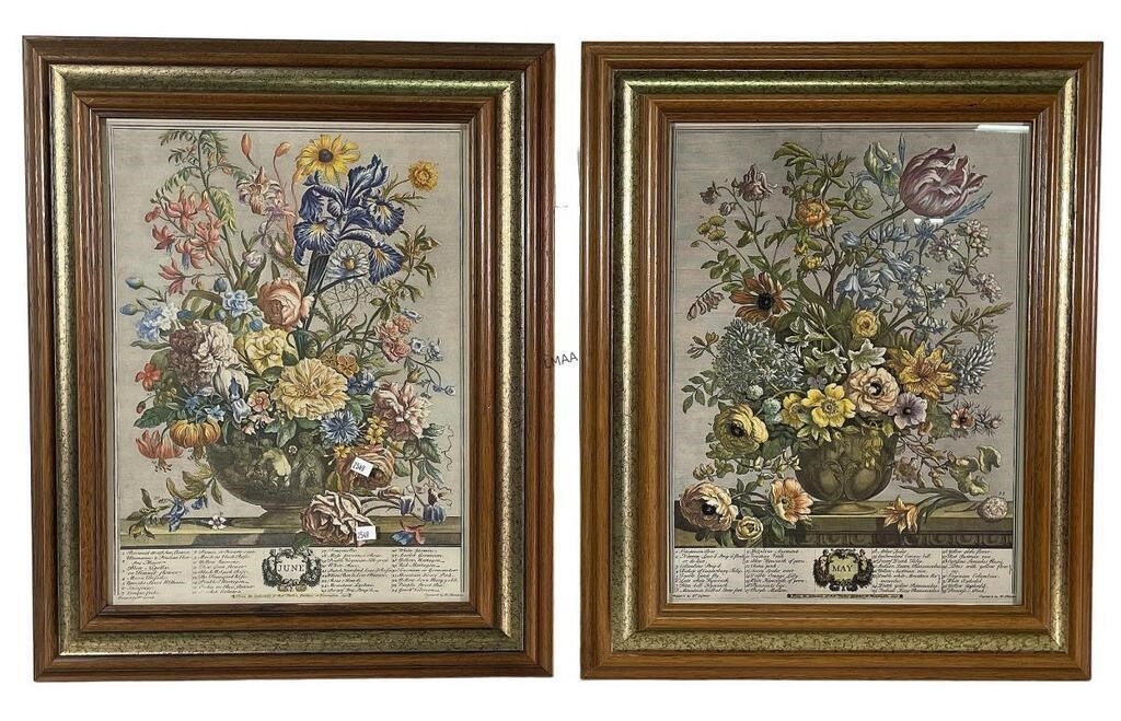 Robert Furber | ROBERT FURBER 12 MONTHS OF FLOWERS, 1964 (1964) | MutualArt