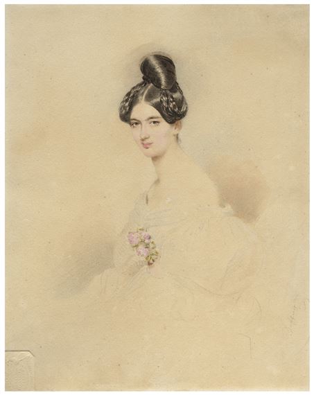Moritz M. Daffinger | Portrait de la Princesse Franziska von ...