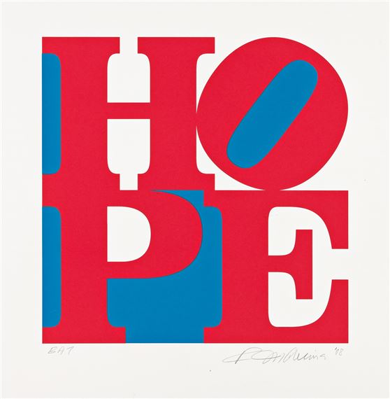 Robert Indiana | HOPE. (2008) | MutualArt