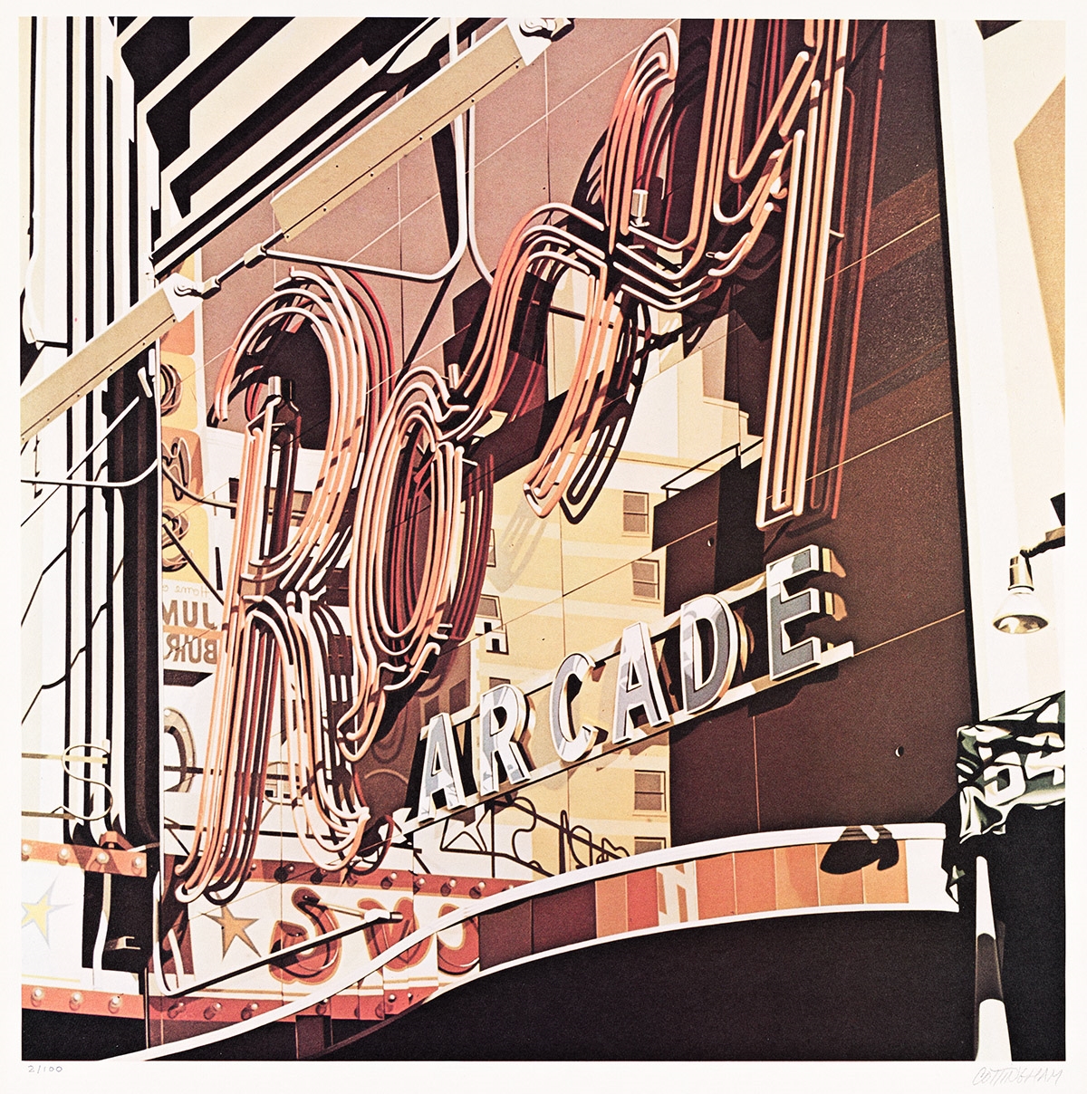 Robert Cottingham | Art (1992) | MutualArt