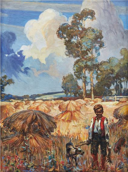 William Edouard Scott | ”The lord will provide” | MutualArt