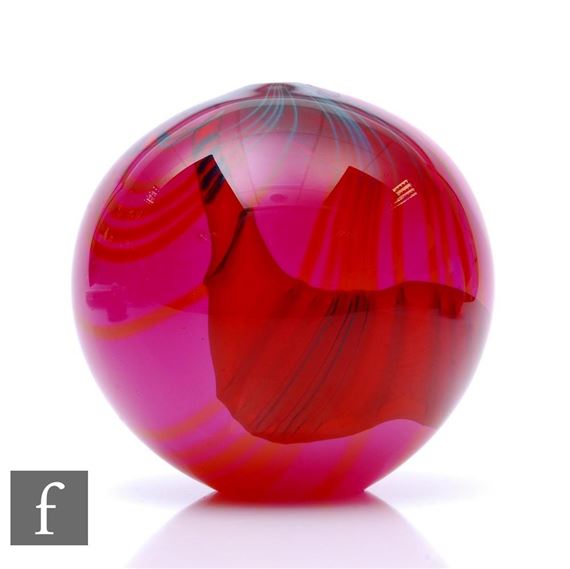 Peter Layton | Peter Layton - Pink Paradiso - A hand blown and cased ...