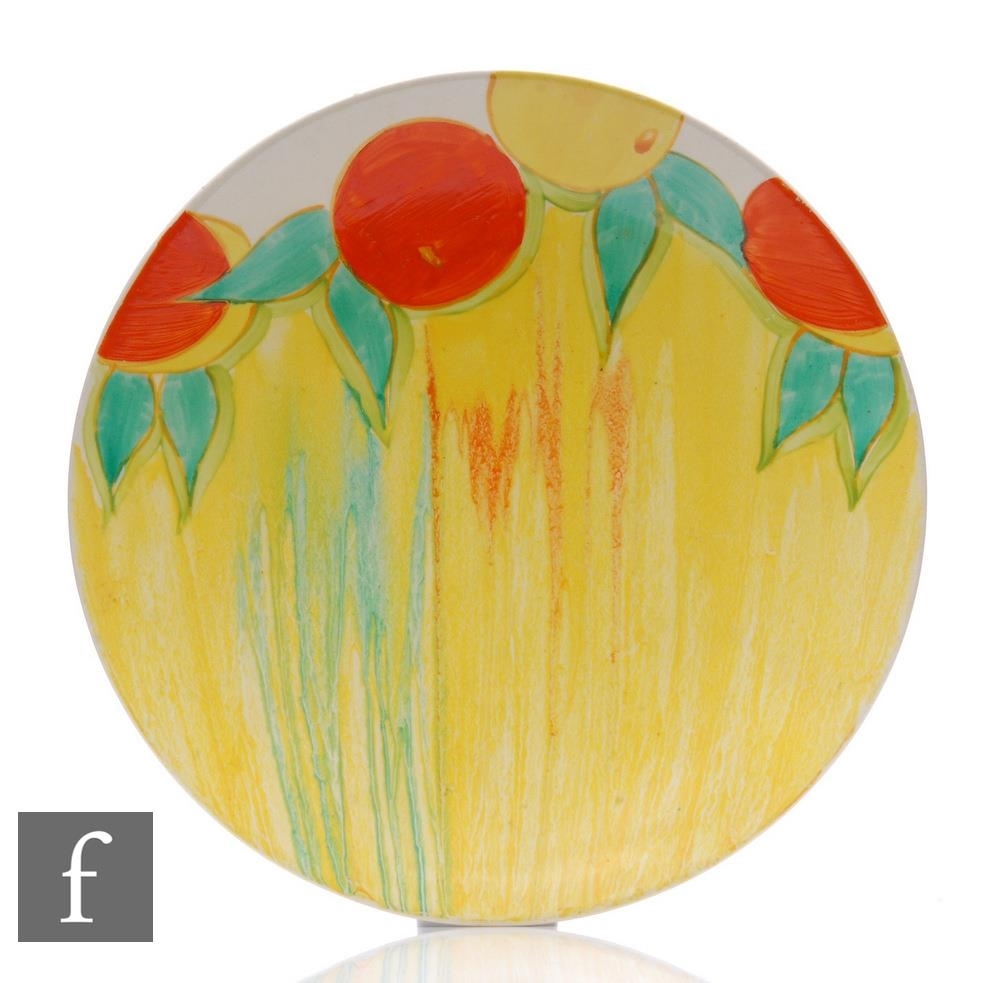 Clarice Cliff | Clarice Cliff - Delecia Peaches - A circular dish form ...