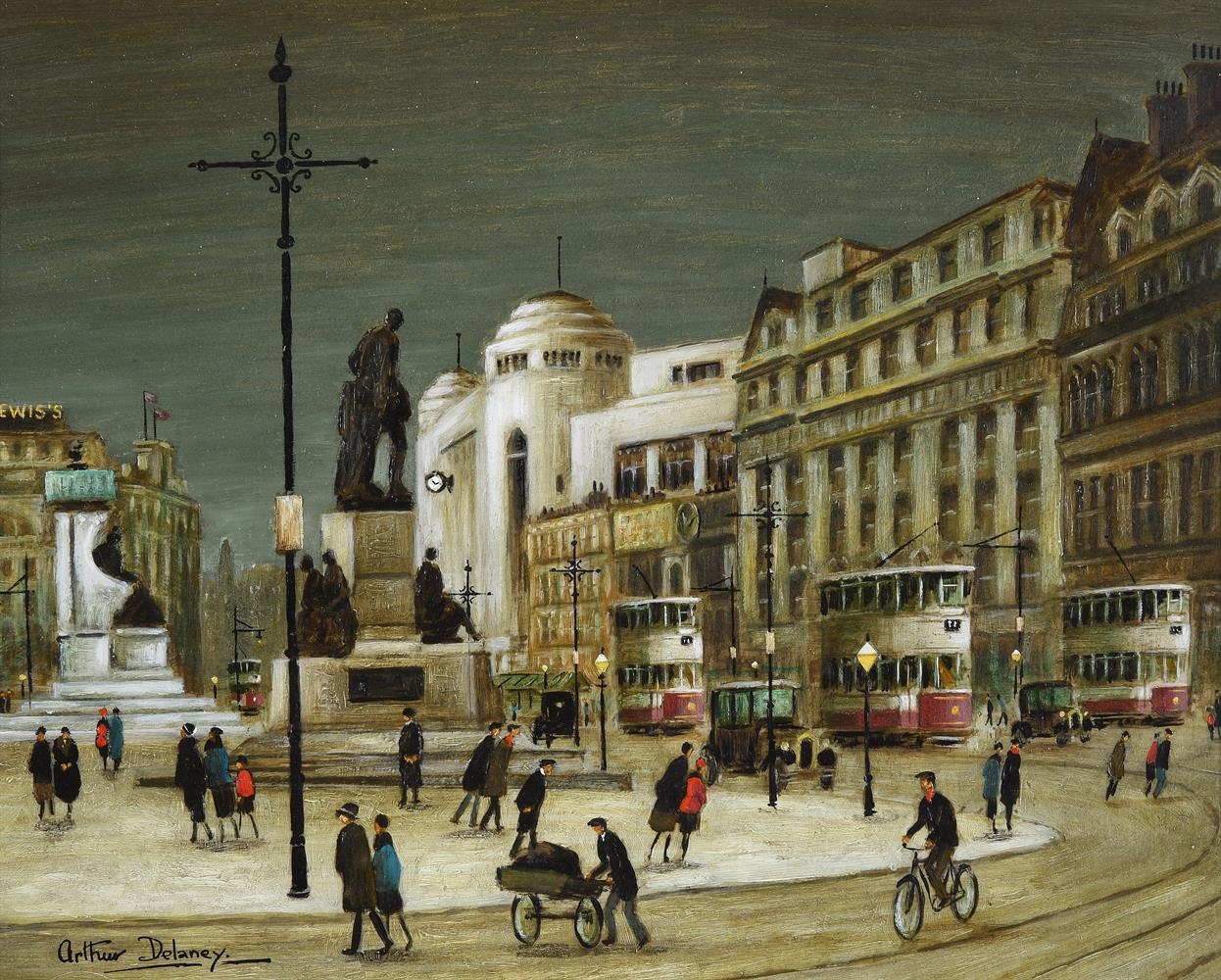 Arthur Delaney | PICCADILLY GARDENS (2012) | MutualArt