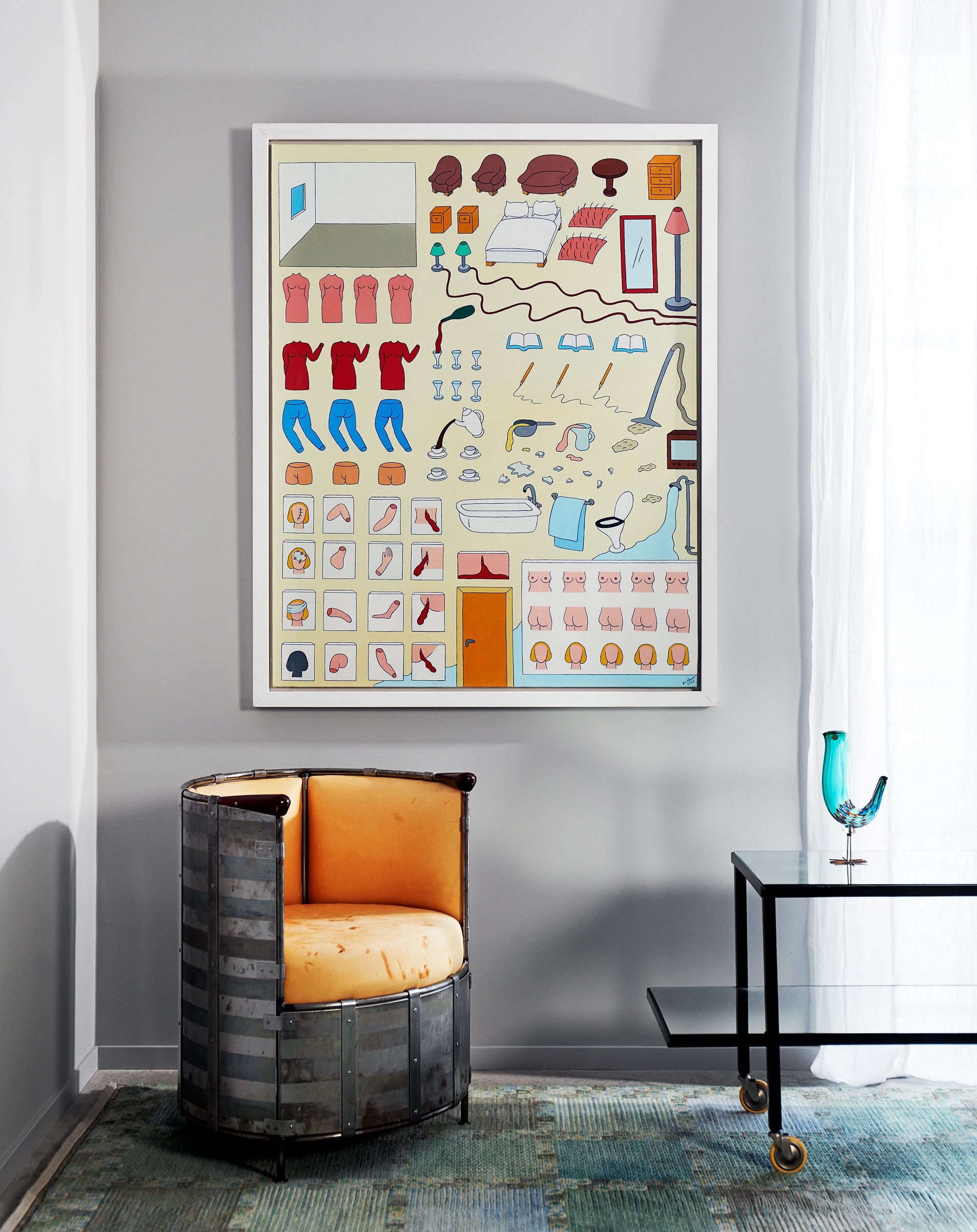 Marie-Louise Ekman | ”Det tomma rummet” (2008) | MutualArt