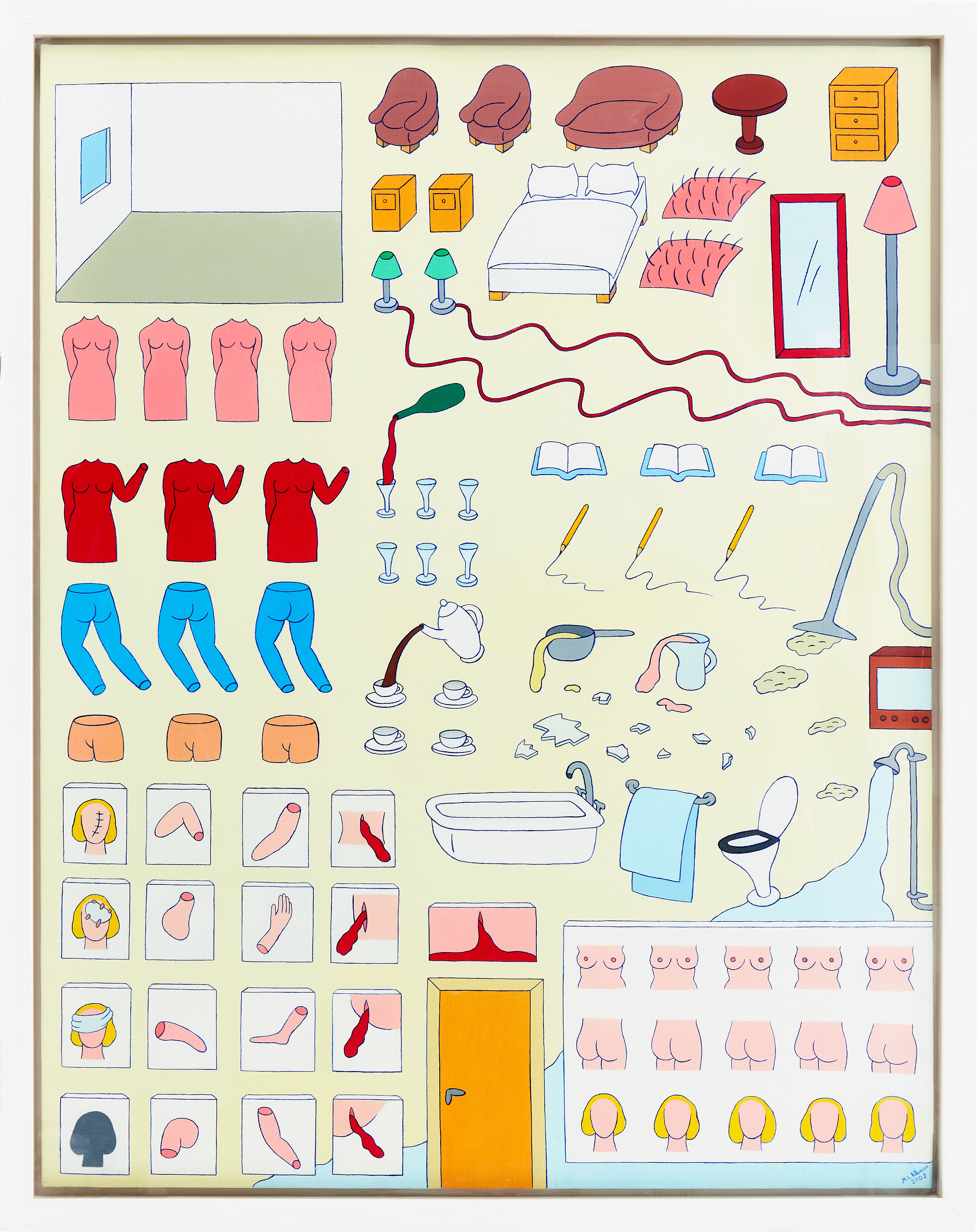 Marie-Louise Ekman | ”Det tomma rummet” (2008) | MutualArt