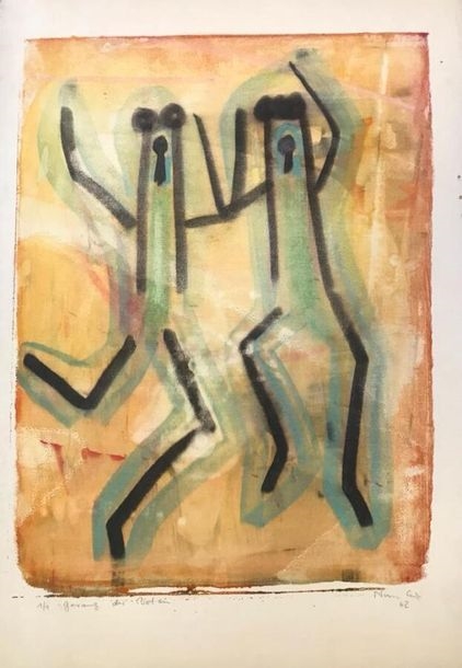 Nan Cuz-Schäfer | Gesang der boten, 1962. (1962) | MutualArt