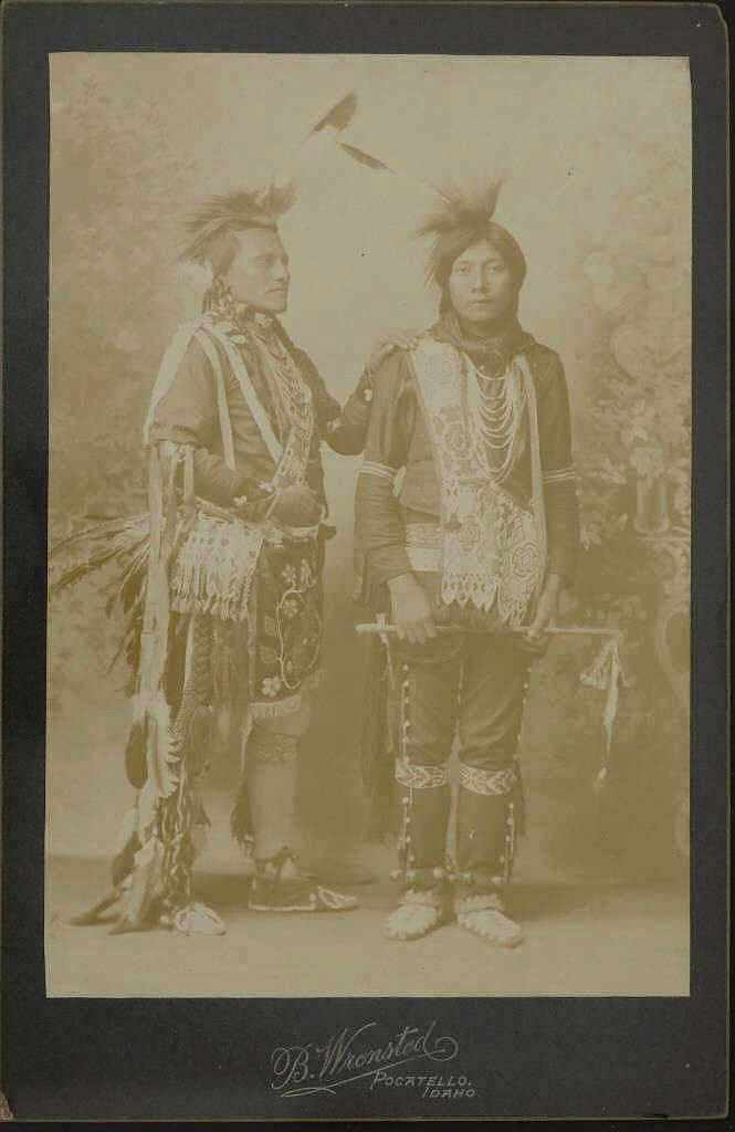 Benedicte Wrensted | 19th C Shoshone Indian Photo by Benedicte Wrensted ...