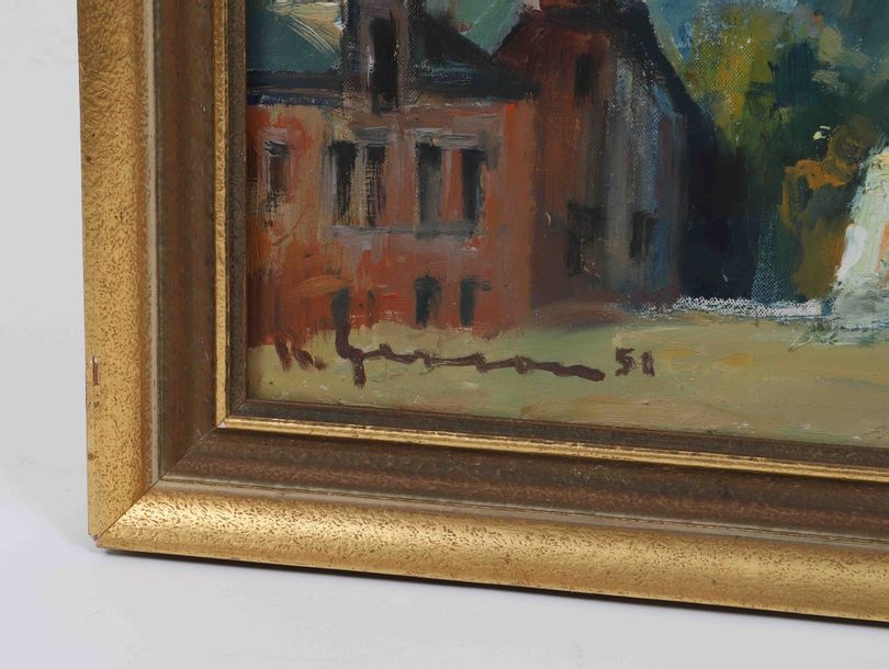 Roger Gerson | Roger GERSON (1913-1966) Luxembourg painter,... - Lot 23 ...