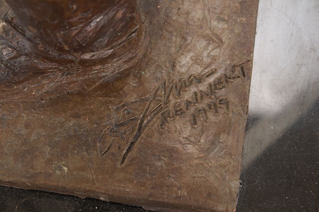 Jim Rennert | Jim Rennert (b. 1958) Artist Self Portrait Bronze (Circa ...