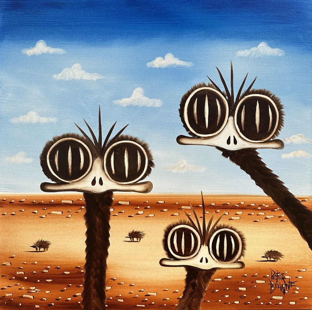 Peter Browne | Peek a boo | MutualArt