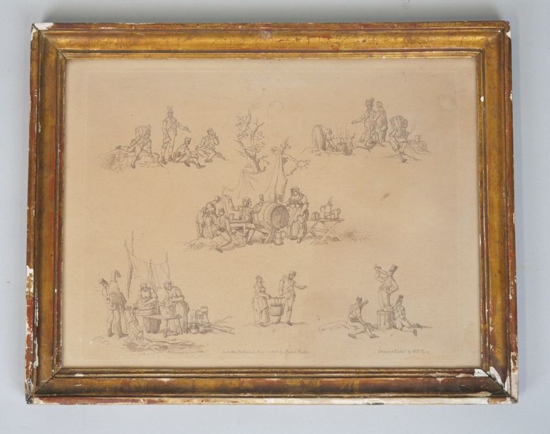 William Henry Pyne | Scenes of soldiers (1803) | MutualArt