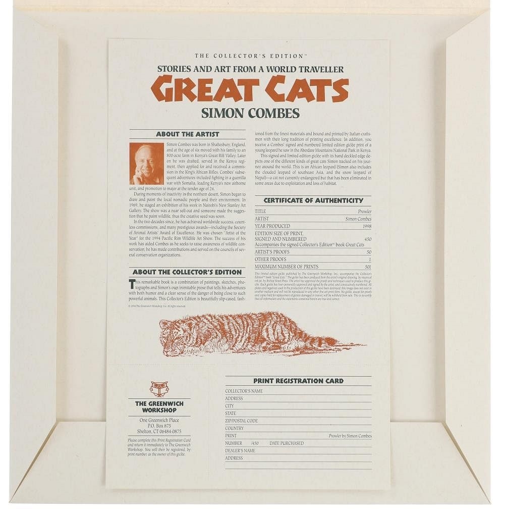 Simon Combes | Prowler (1940) | MutualArt