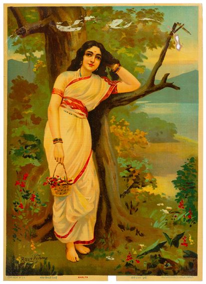 Raja Ravi Varma | Ahalya | MutualArt