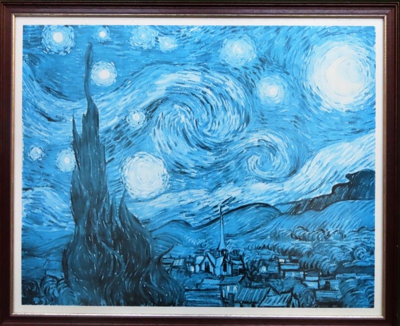 Vincent Van Gogh Starry Night Original Painting