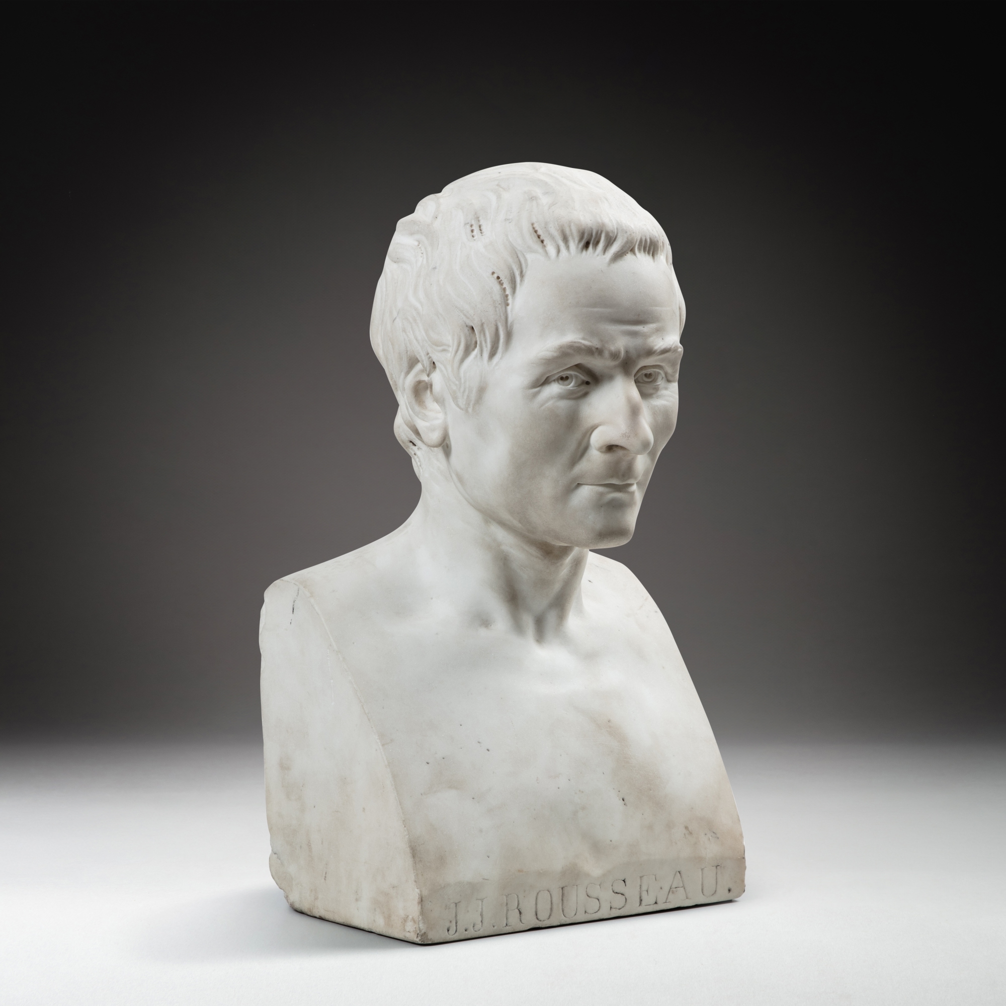 French School, 18th Century | Jean-Jacques Rousseau (1712-1778) in the ...