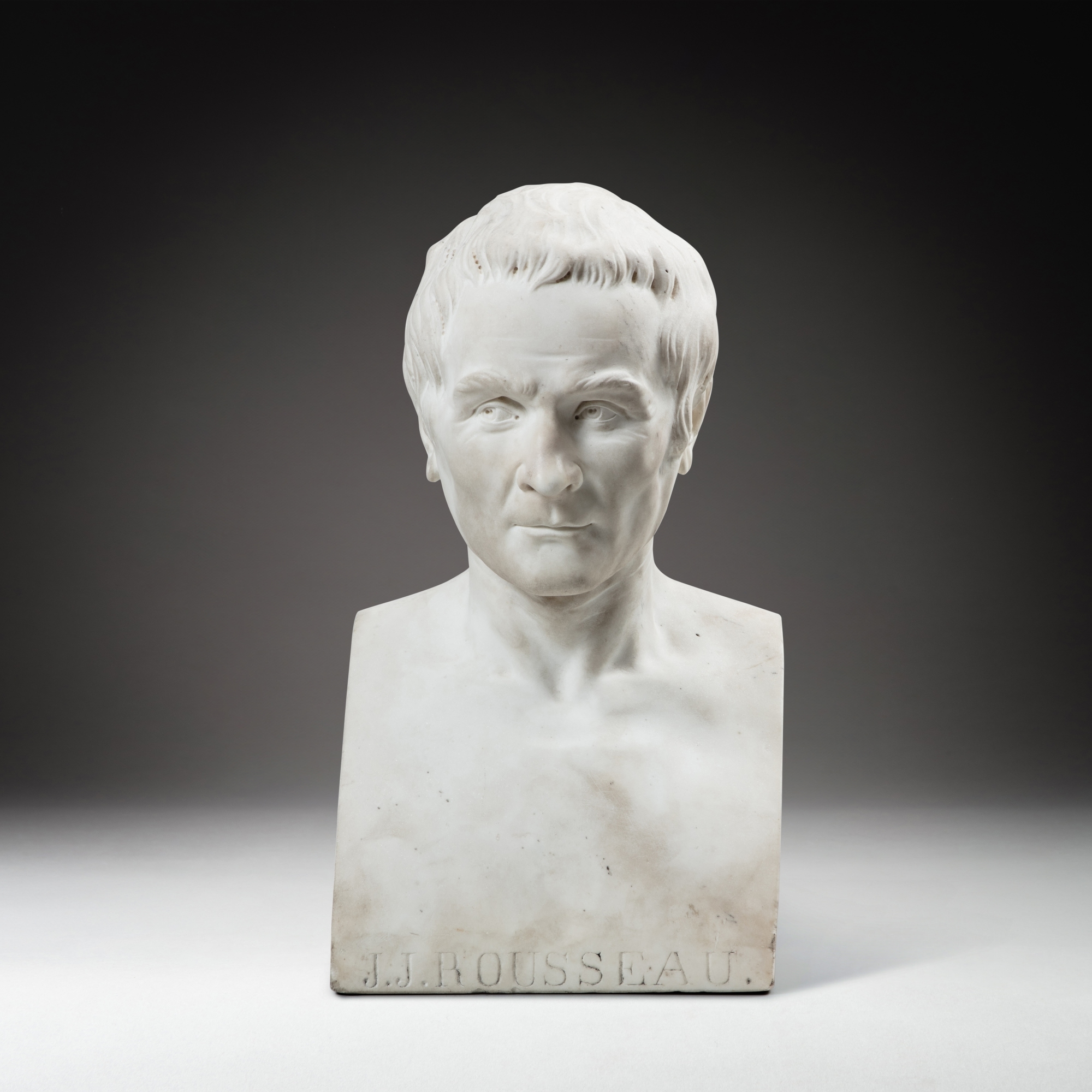 French School, 18th Century | Jean-Jacques Rousseau (1712-1778) in the ...
