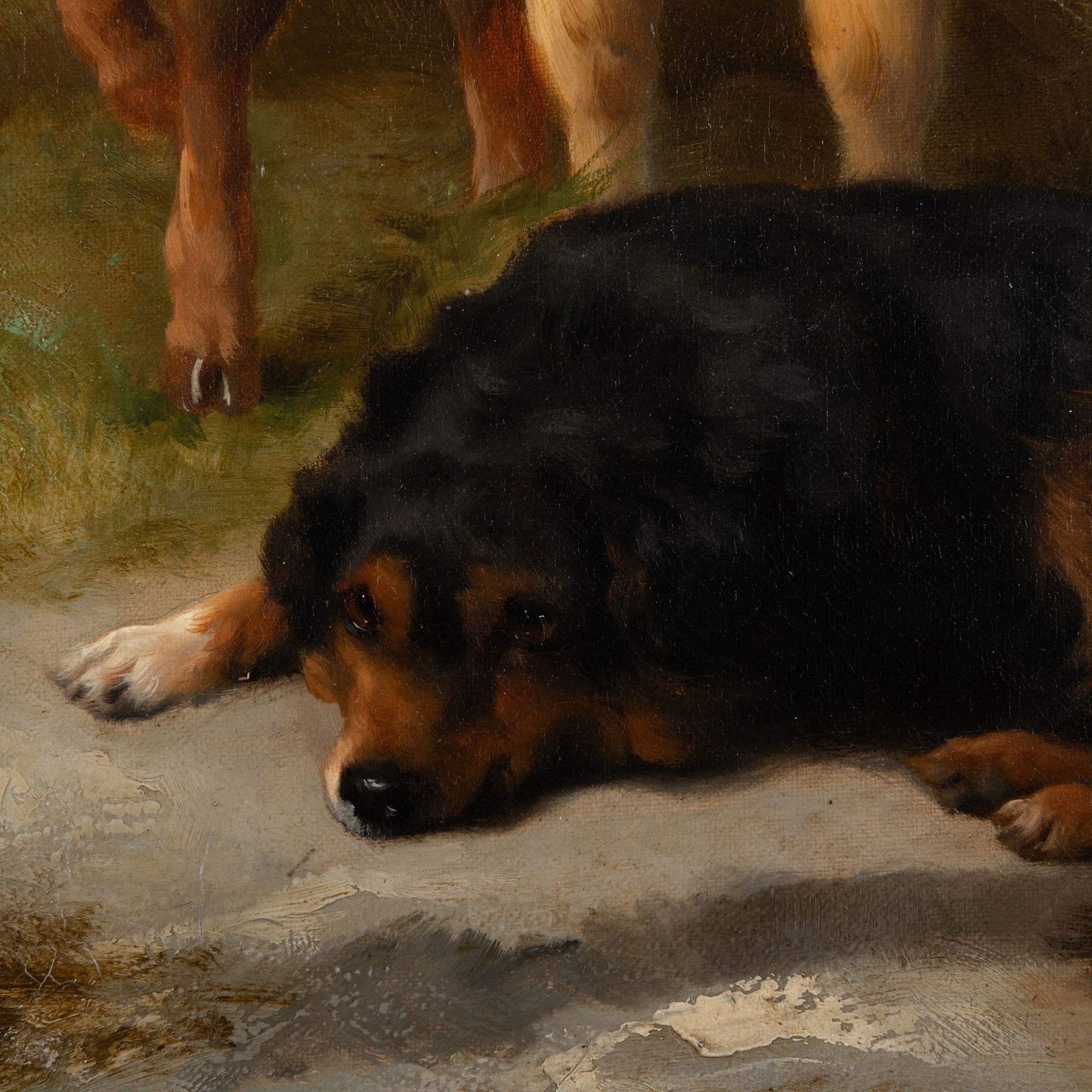 George William Horlor | Standing Guard (1890) | MutualArt