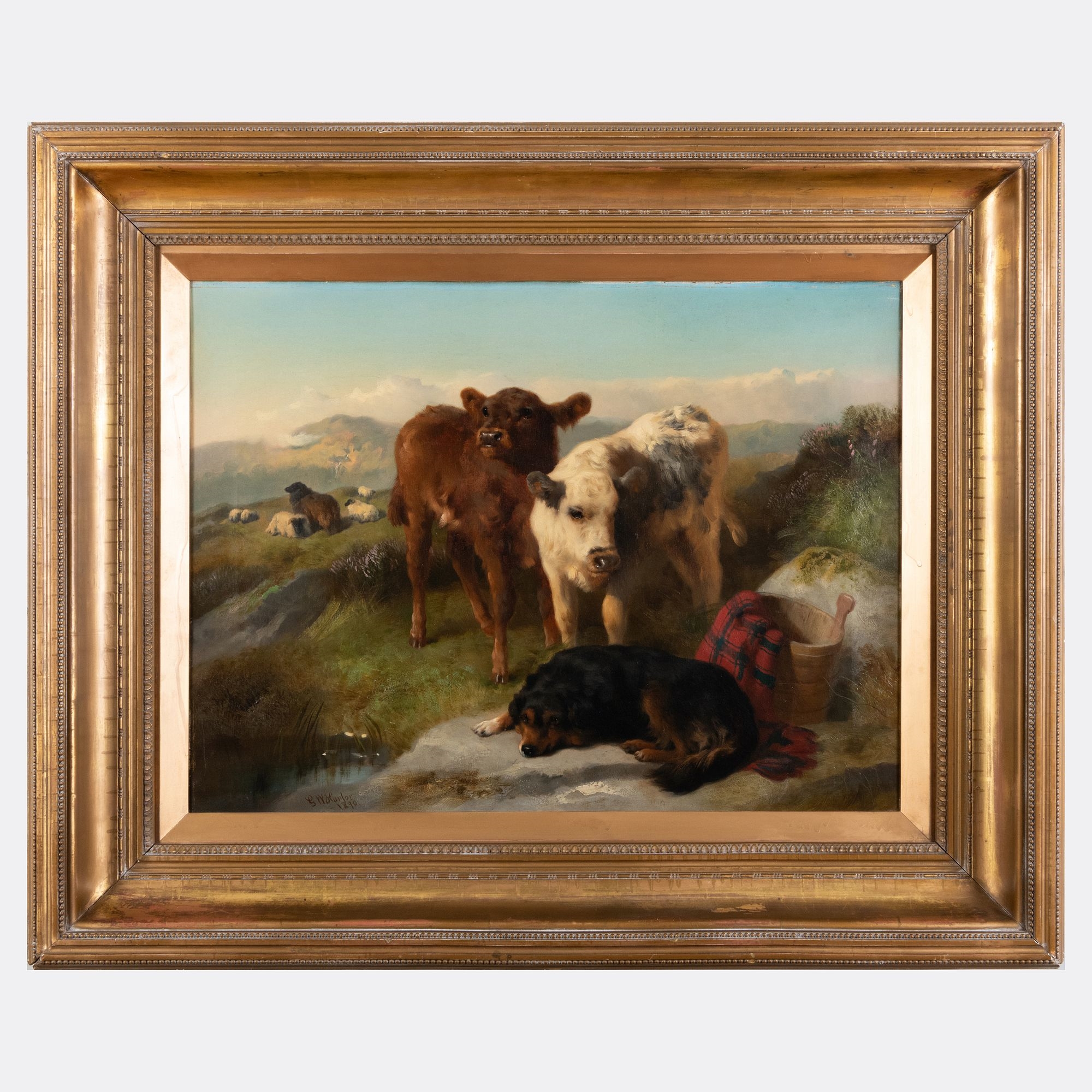 George William Horlor | Standing Guard (1890) | MutualArt