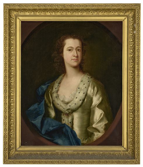 George Knapton | Portrait of Lady Robert Bertie, née The Hon. Mary ...