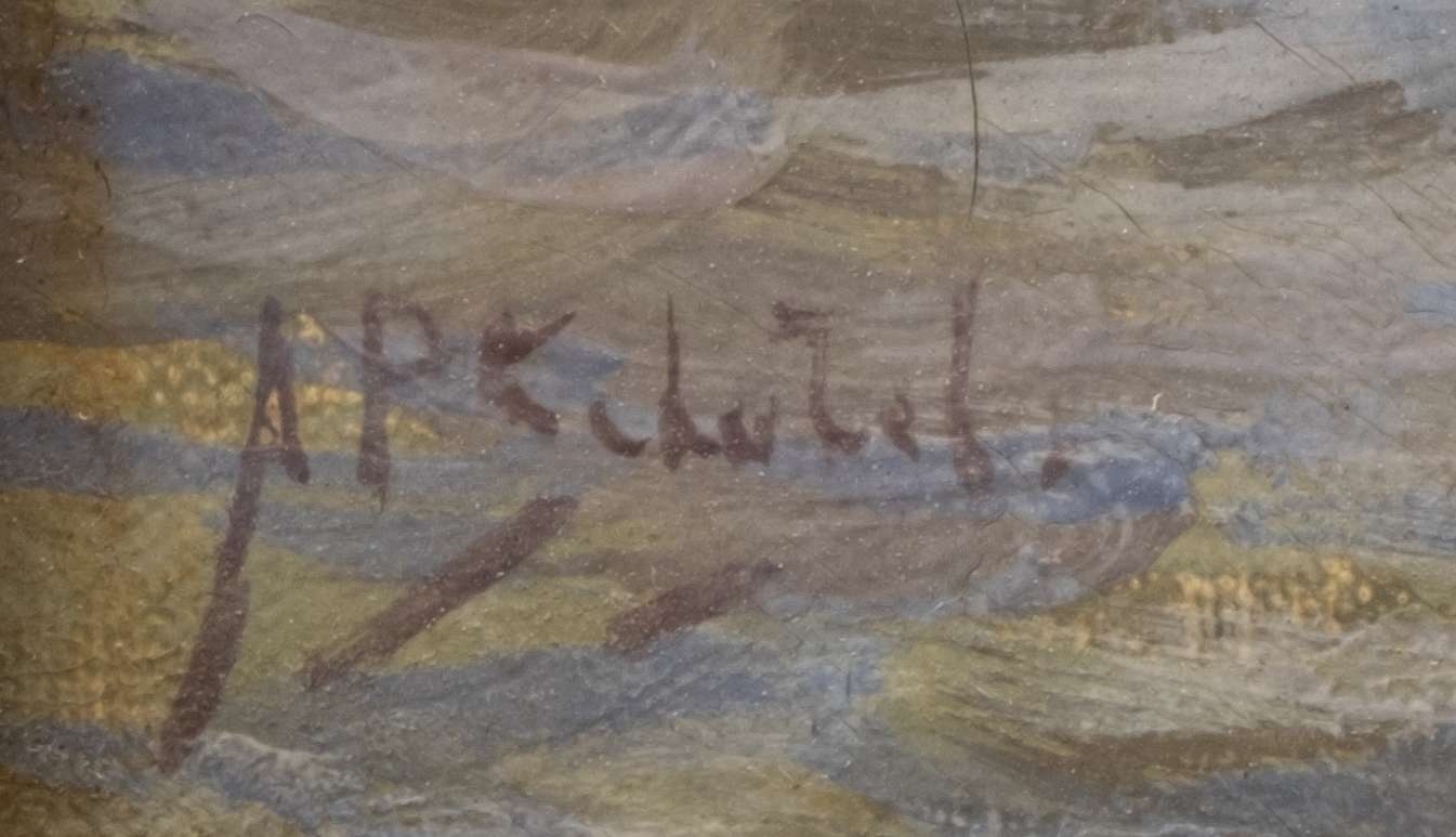 Anthonie Pieter Schotel | Stoomboten op zee | MutualArt