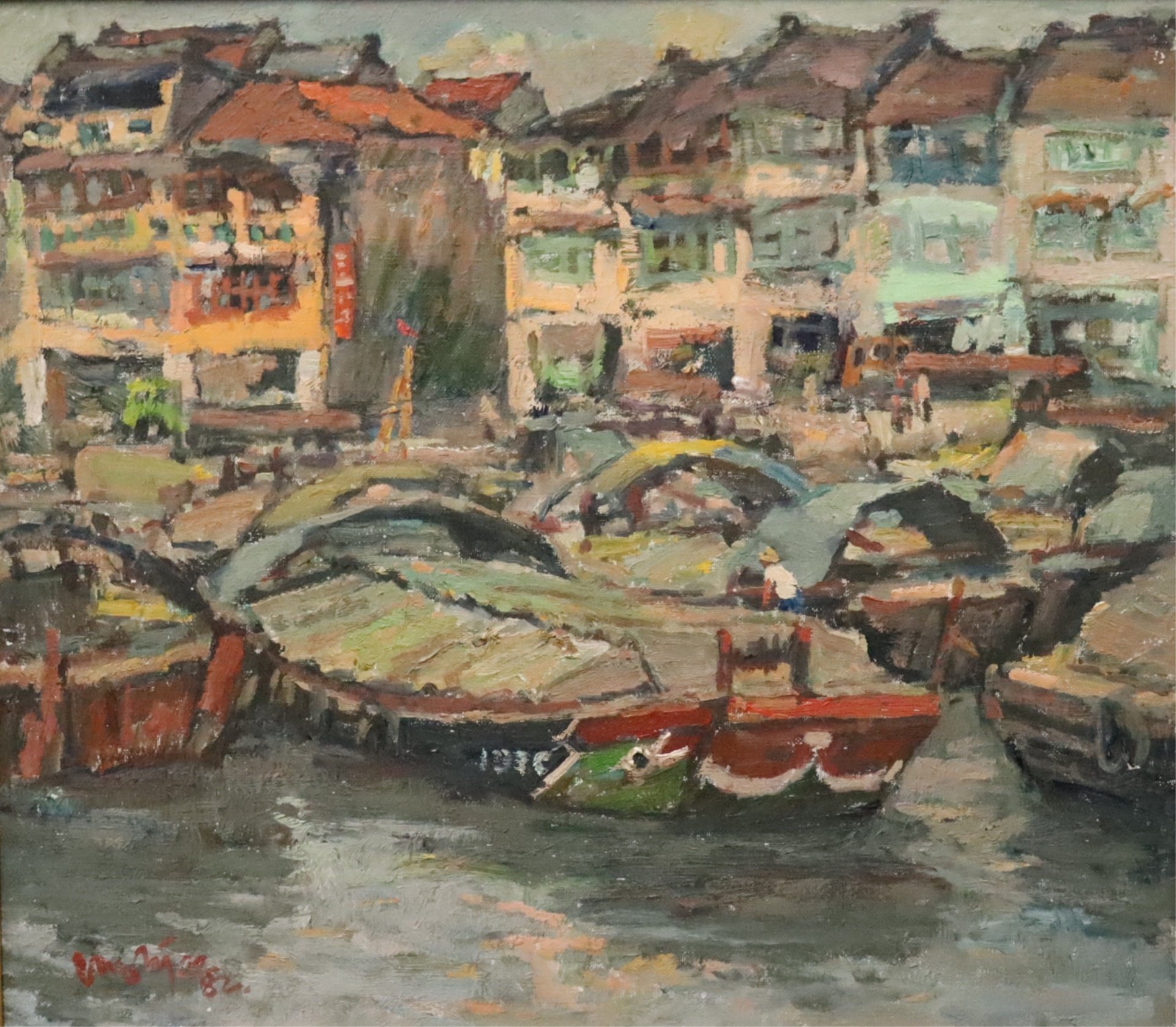 Tan Choh Tee | Singapore River (1982) | MutualArt