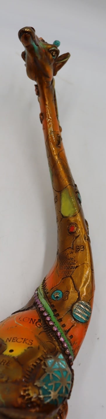 Nano Lopez | TINA Giraffe together with the artists serigraph | MutualArt