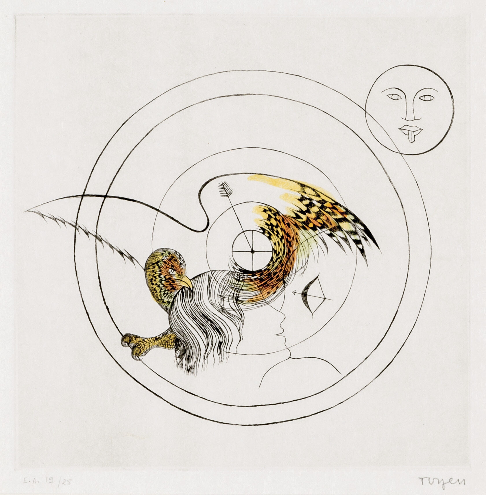 Toyen | From the cycle Shooting range (1973) | MutualArt