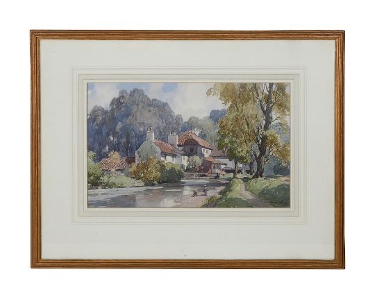 Leonard Russell Squirrell | Watermill at Louth, Lincolnshire | MutualArt