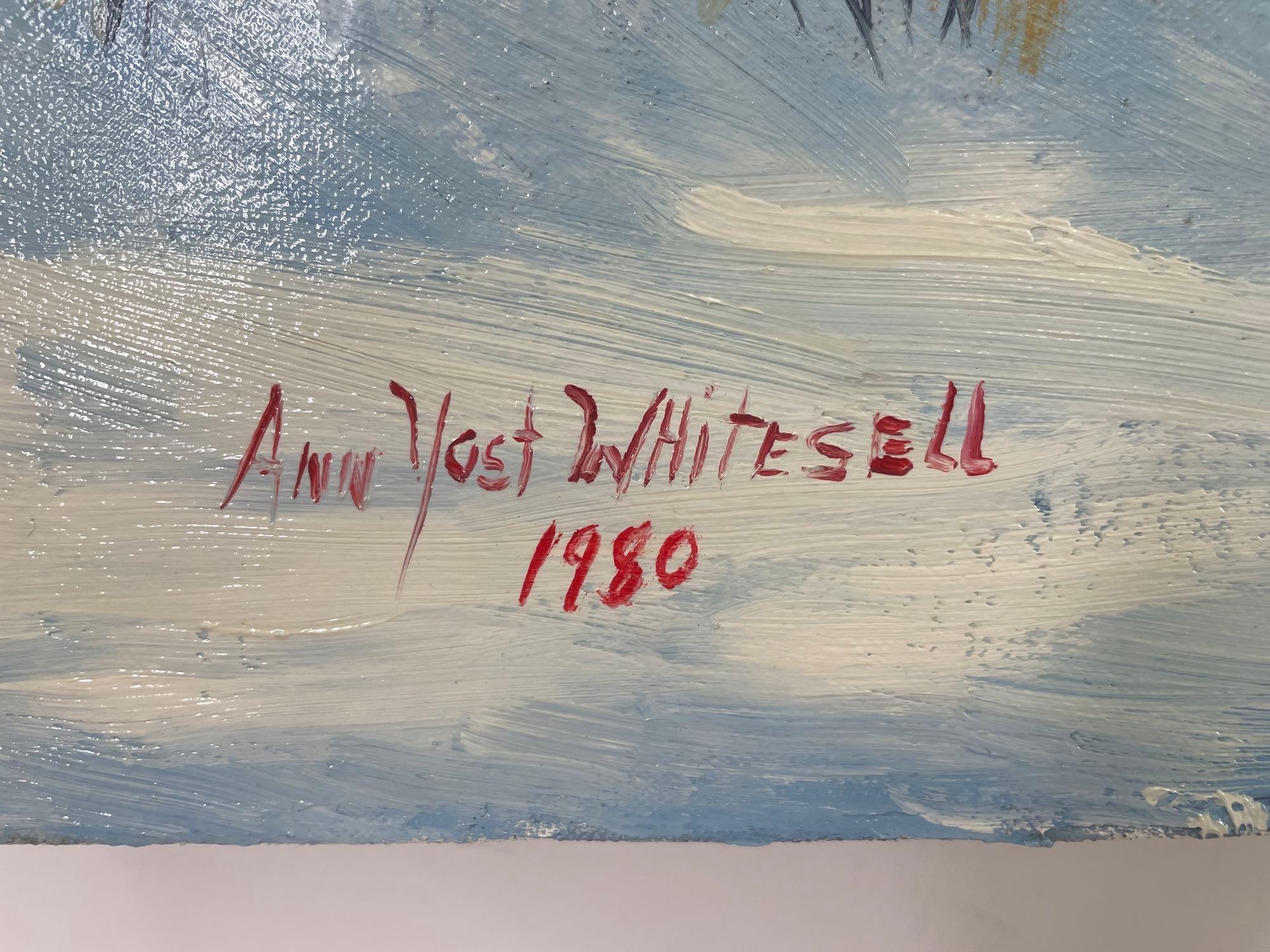 Ann Yost Whitesell | Little Green Houses (1980) | MutualArt