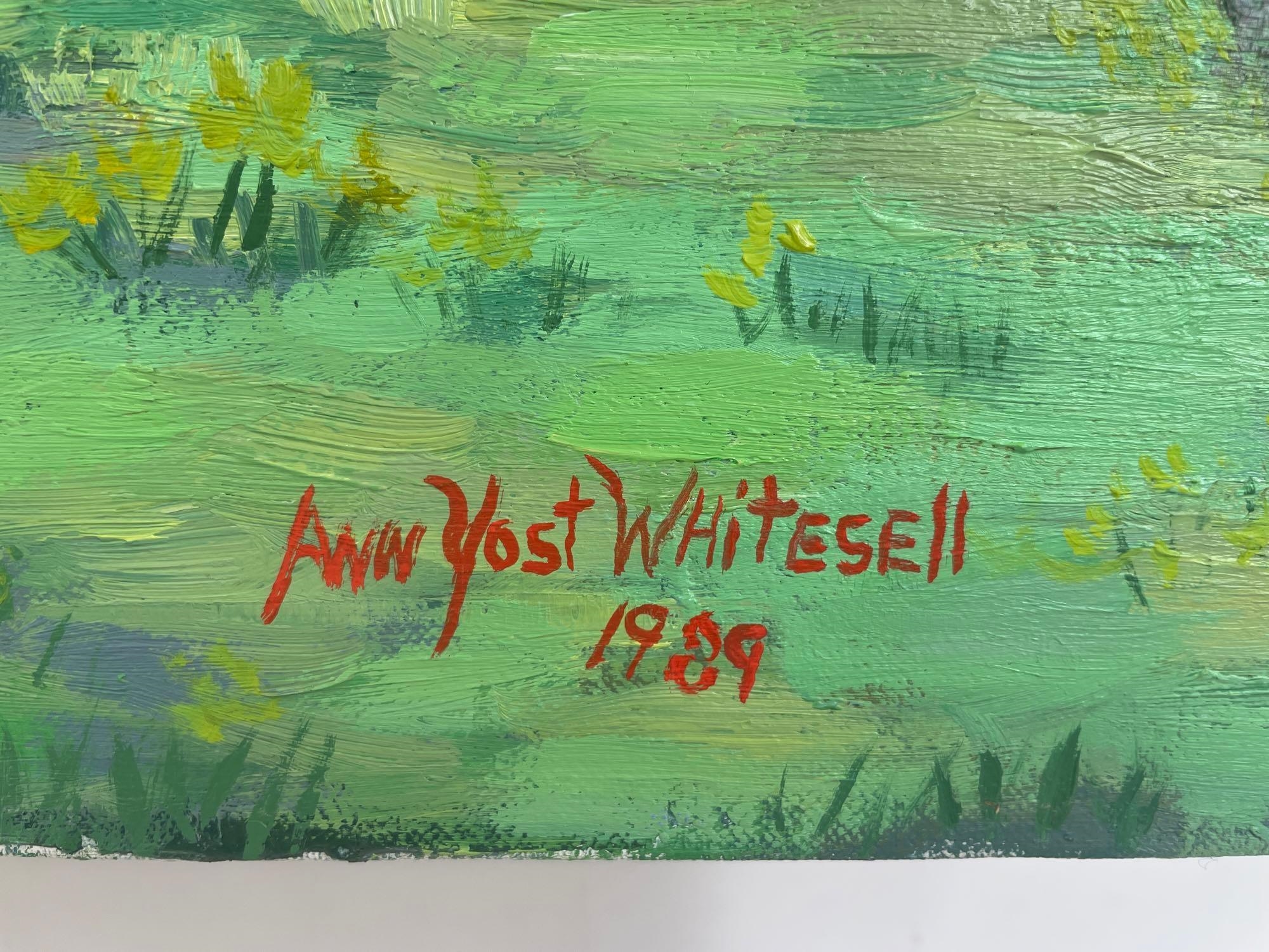 Ann Yost Whitesell | The Old Houses (1981) | MutualArt