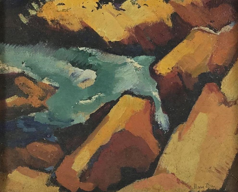 Mary Bean | Rocks | MutualArt