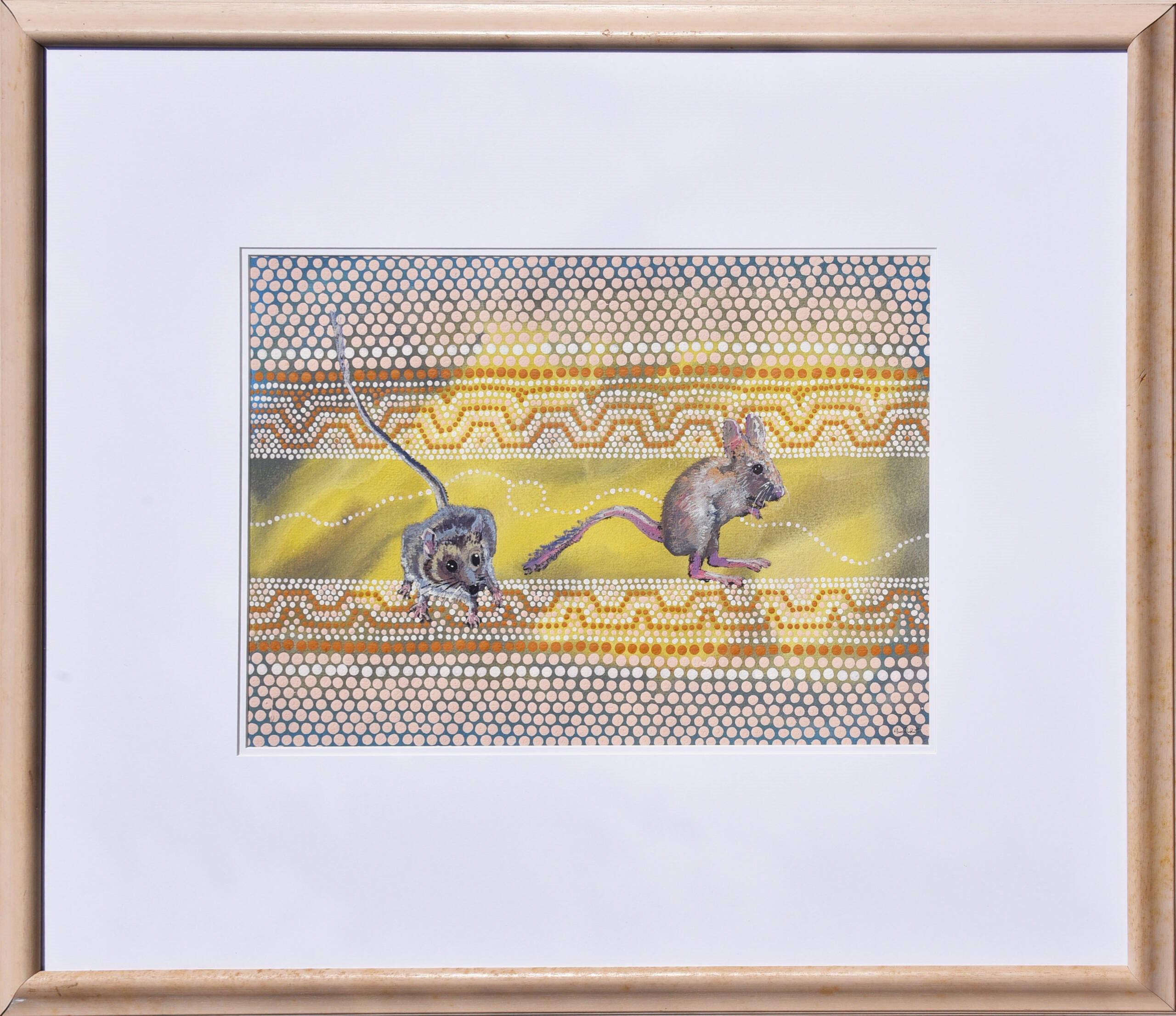 Shane Pickett | Dunnart and Dusky Hopping Mouse | MutualArt