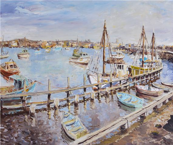 Tam Ambrose | Fremantle Fishing Boats (1976) | MutualArt