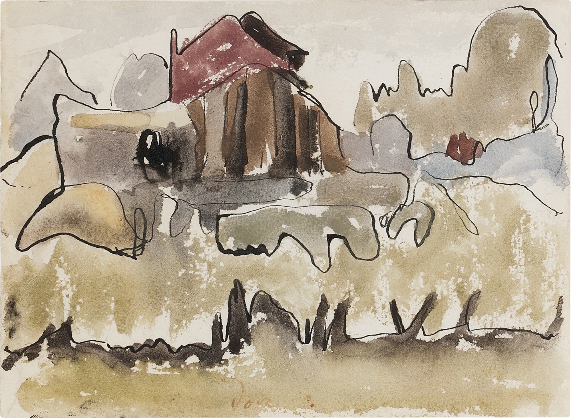 Arthur Dove | ABSTRACTION (1914 - 1917) | MutualArt