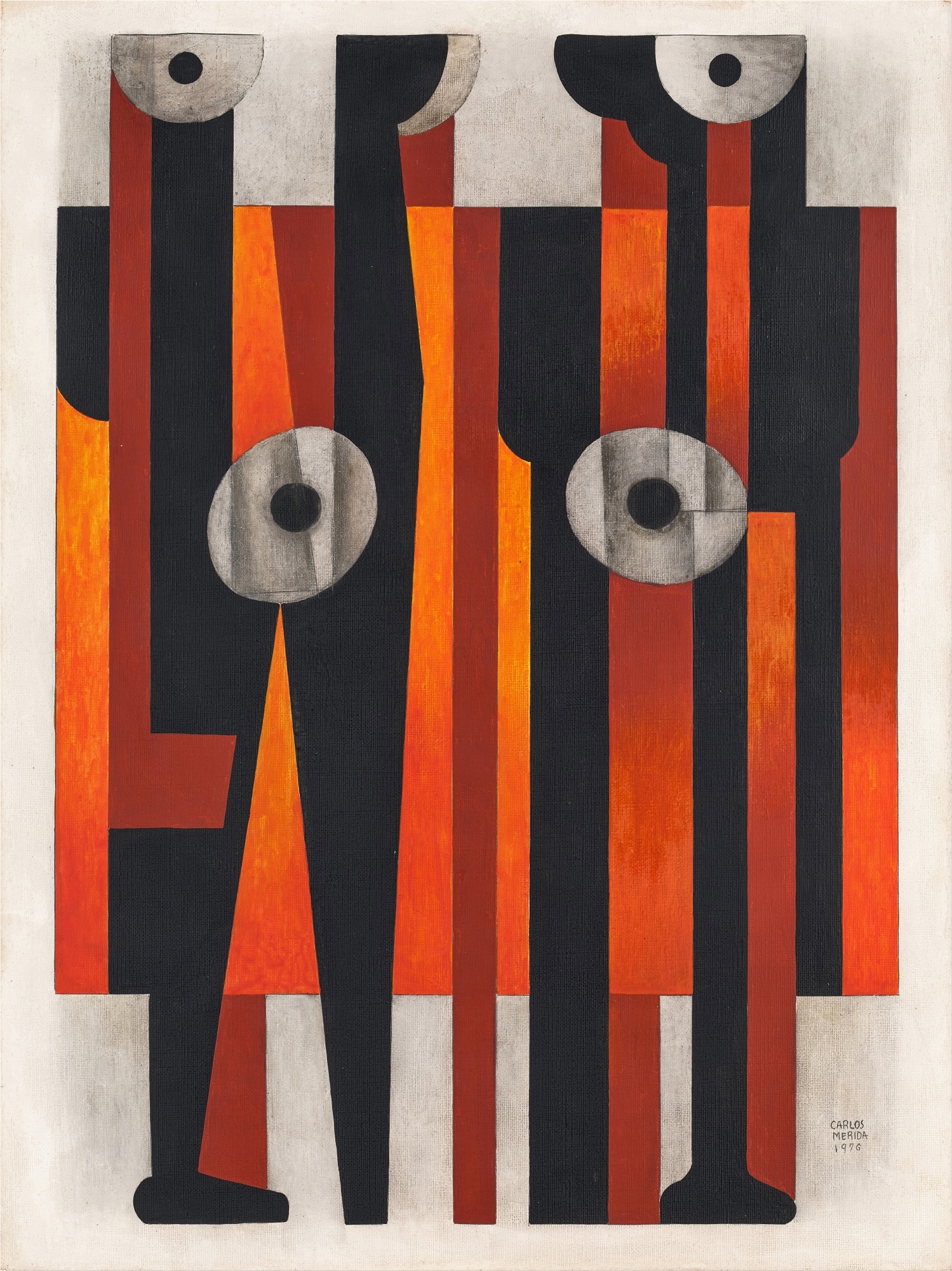 Carlos Mérida | Juego de círculos (1976) | MutualArt