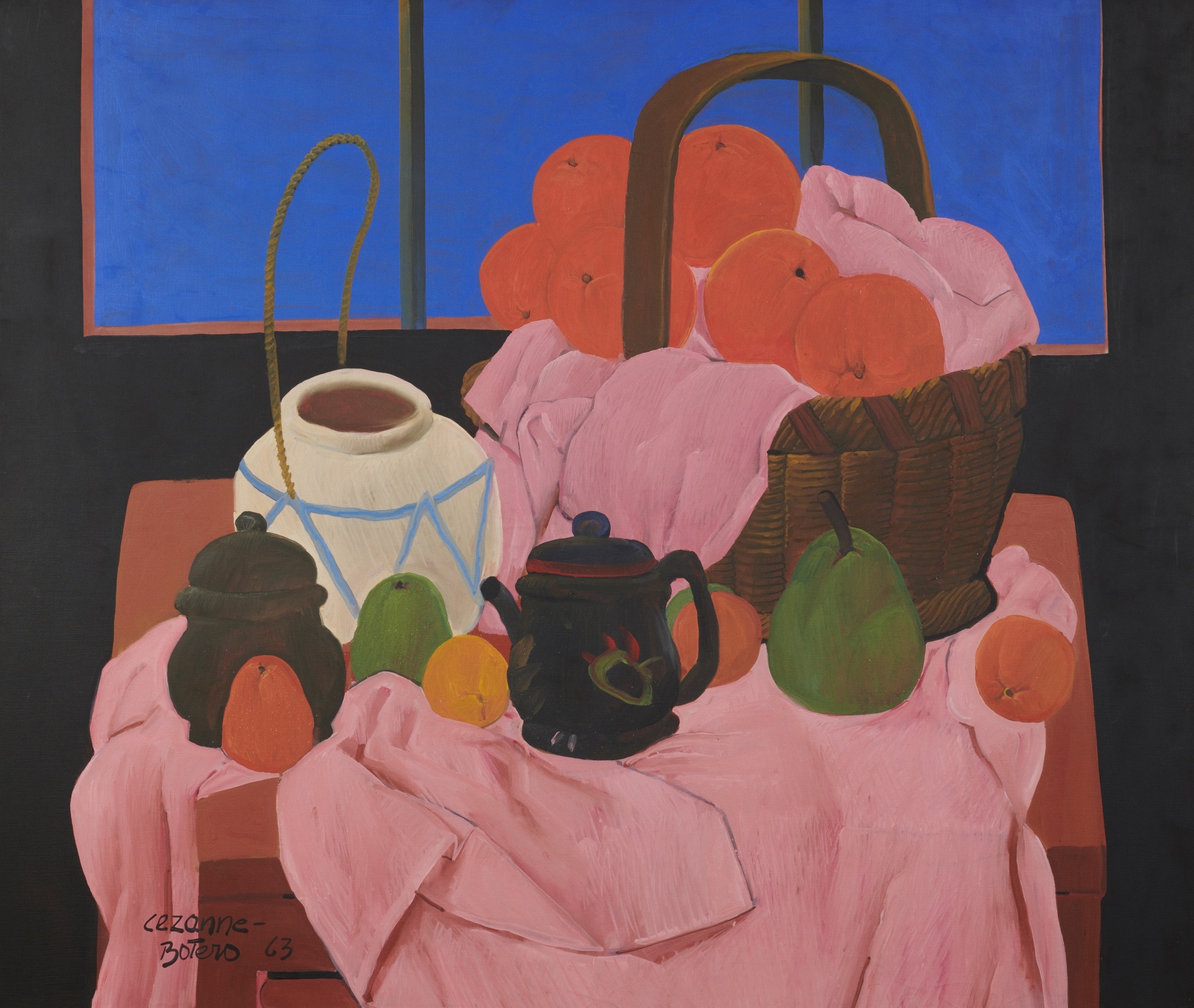 Fernando Botero | Bodegón en homenaje a Cézanne (1963) | MutualArt