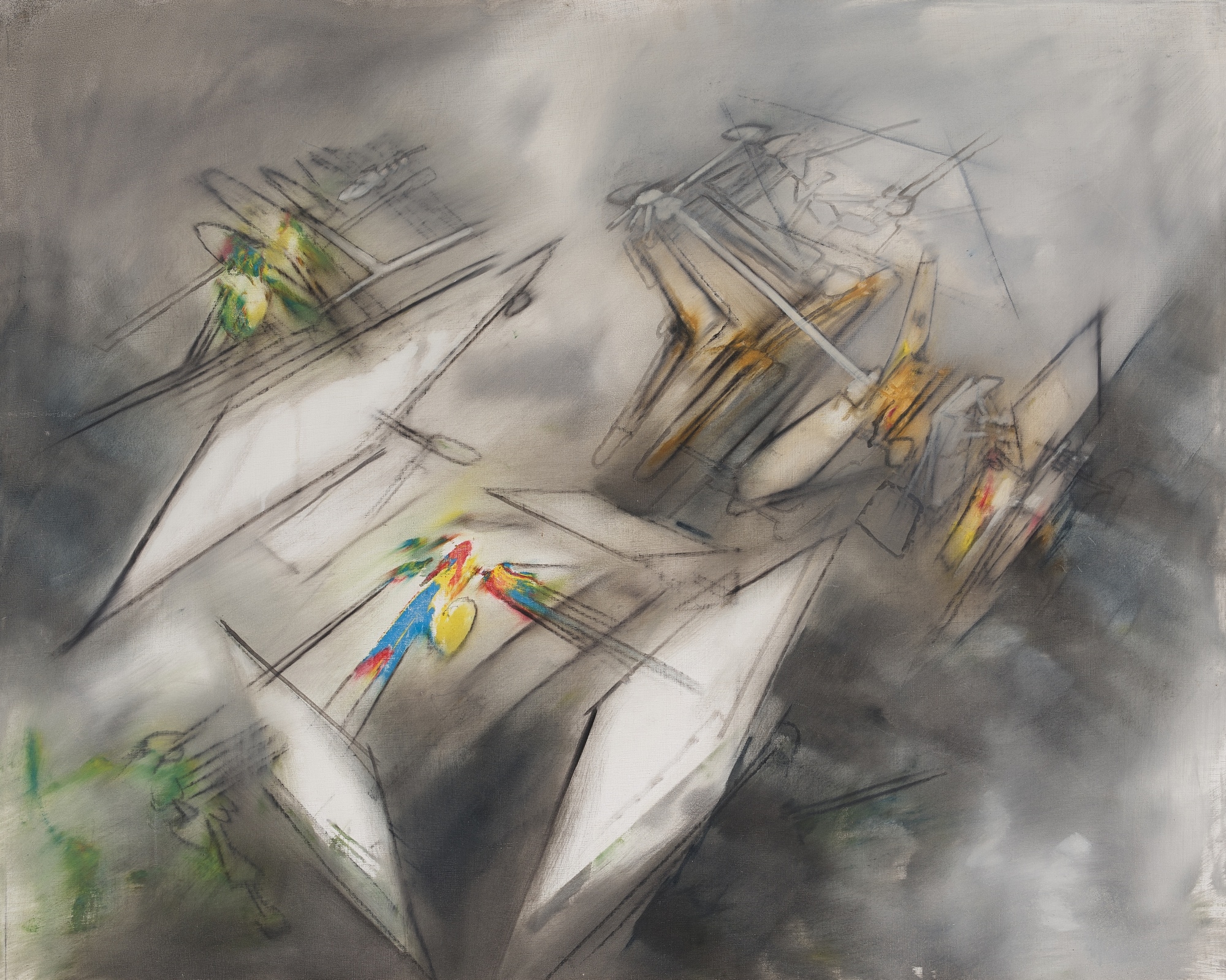 Roberto Matta | Not Alone (1958) | MutualArt