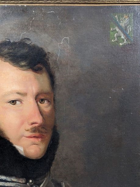 French School, 19th Century | Portrait du capitaine de cavalerie Roland ...