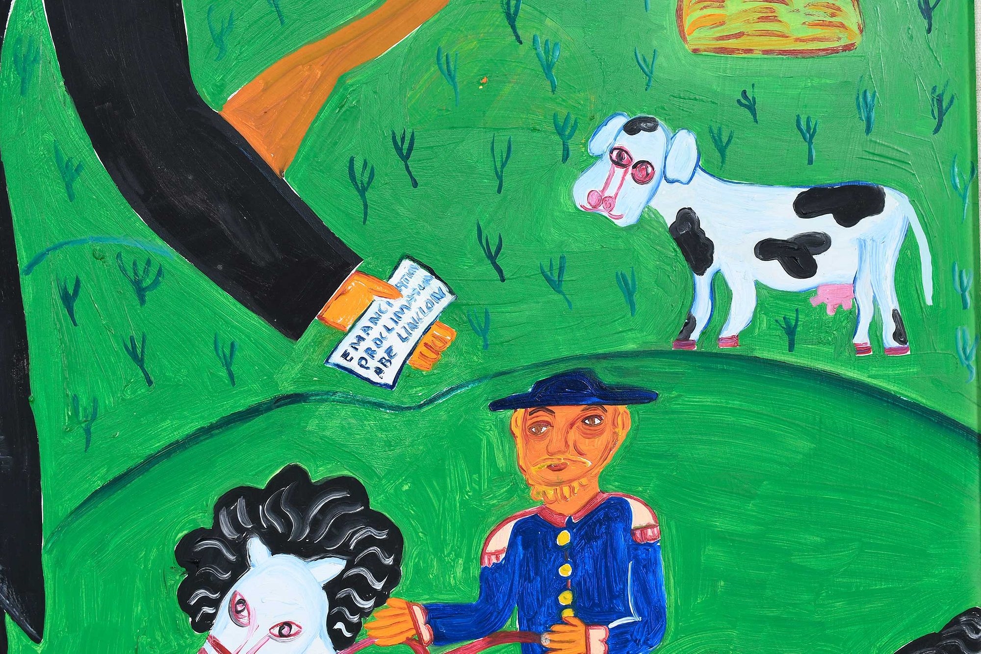 Malcah Zeldis | Abe Lincoln | MutualArt