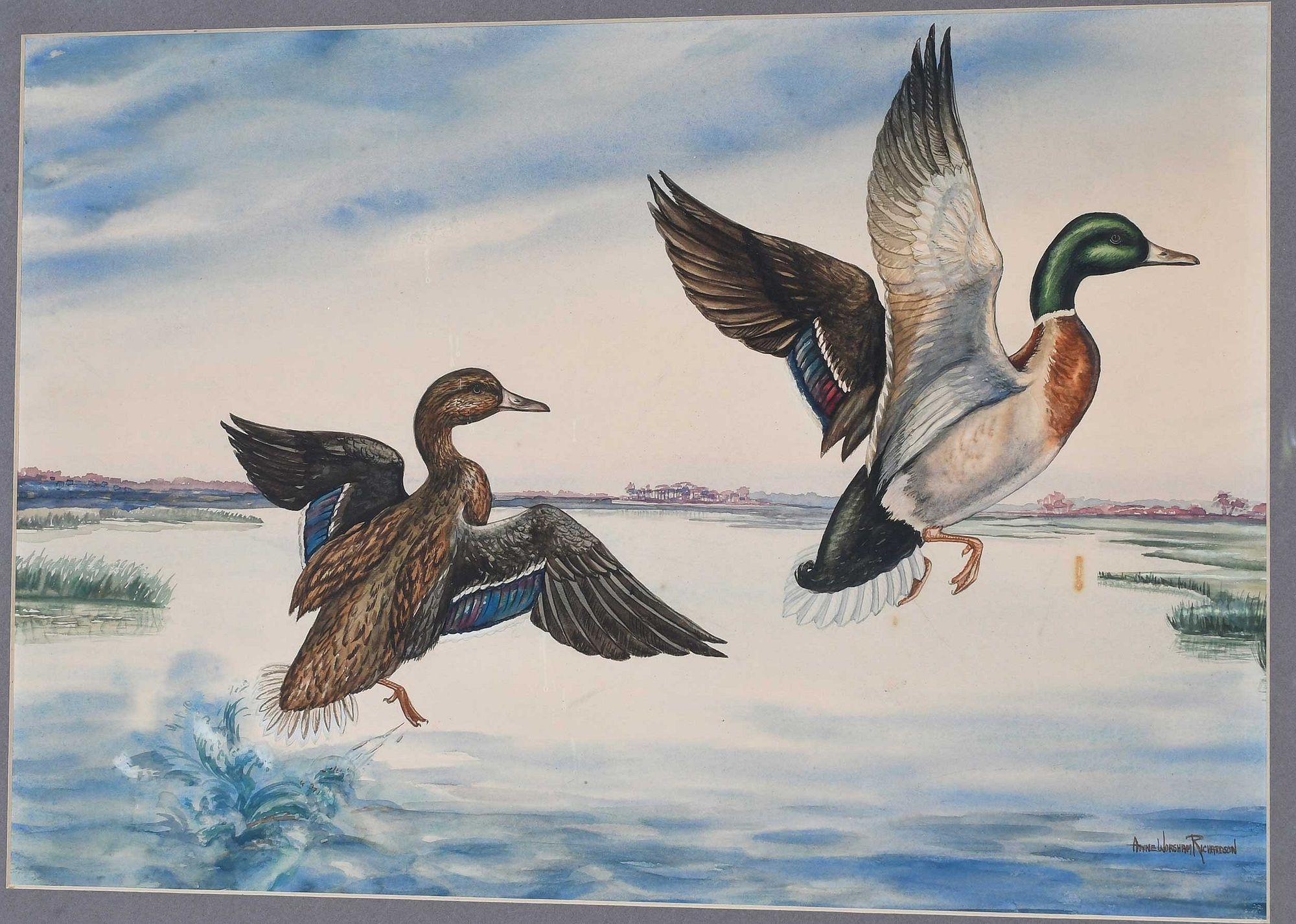 Anne Worsham Richardson | Mallards | MutualArt