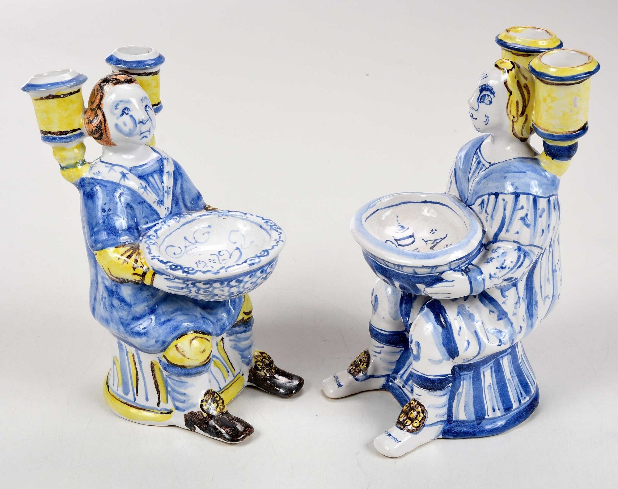 Michelle Erickson | Two Figural Salts (21st Century) | MutualArt