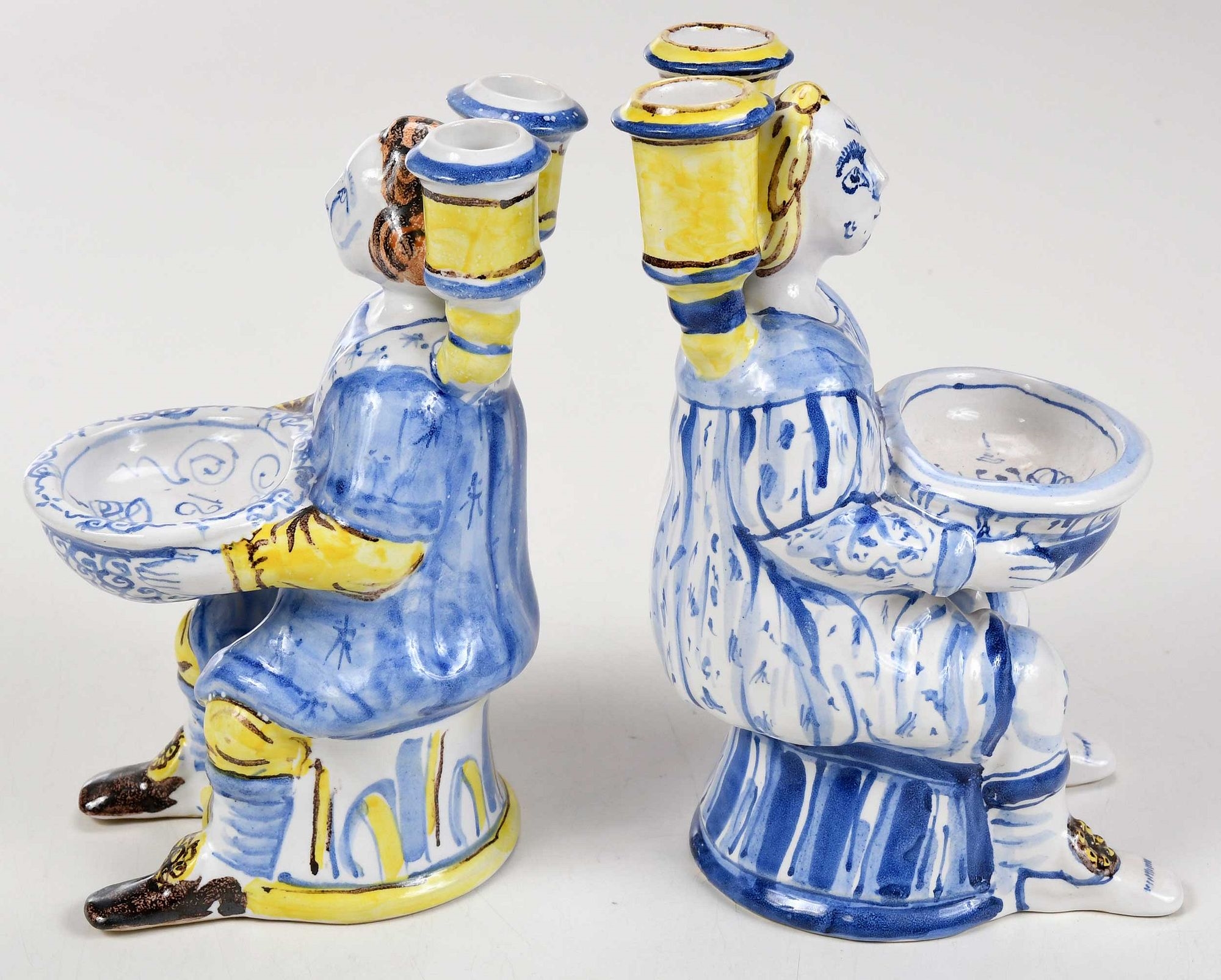 Michelle Erickson | Two Figural Salts (21st Century) | MutualArt