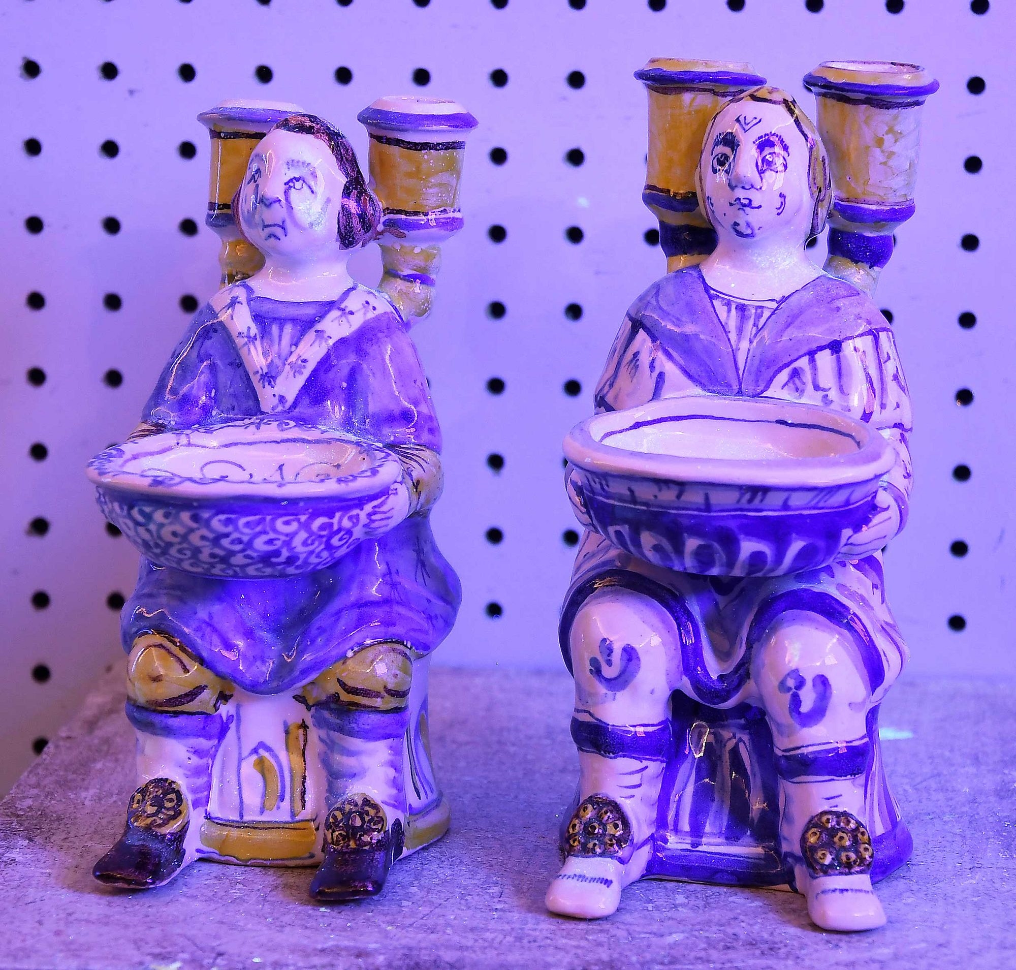 Michelle Erickson | Two Figural Salts (21st Century) | MutualArt